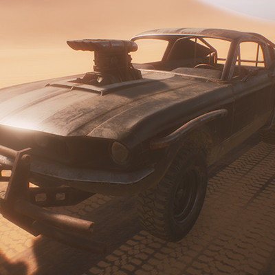 ArtStation - Mad Max Style Vehicle