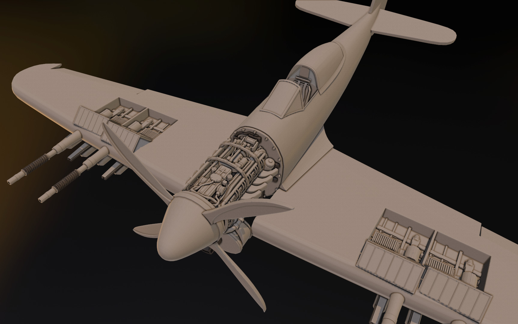 ArtStation - Hawker Typhoon