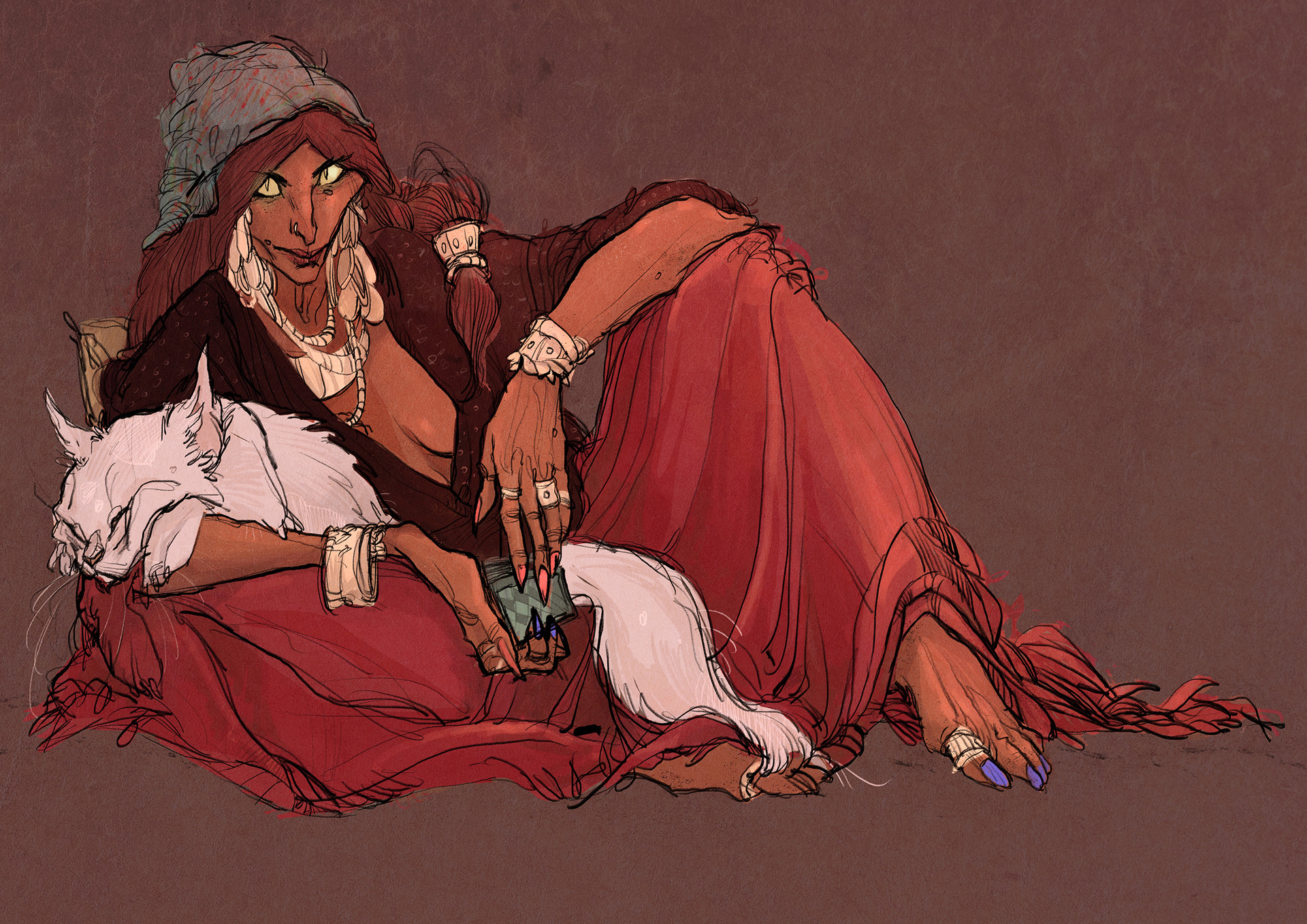 ArtStation - Gypsy character