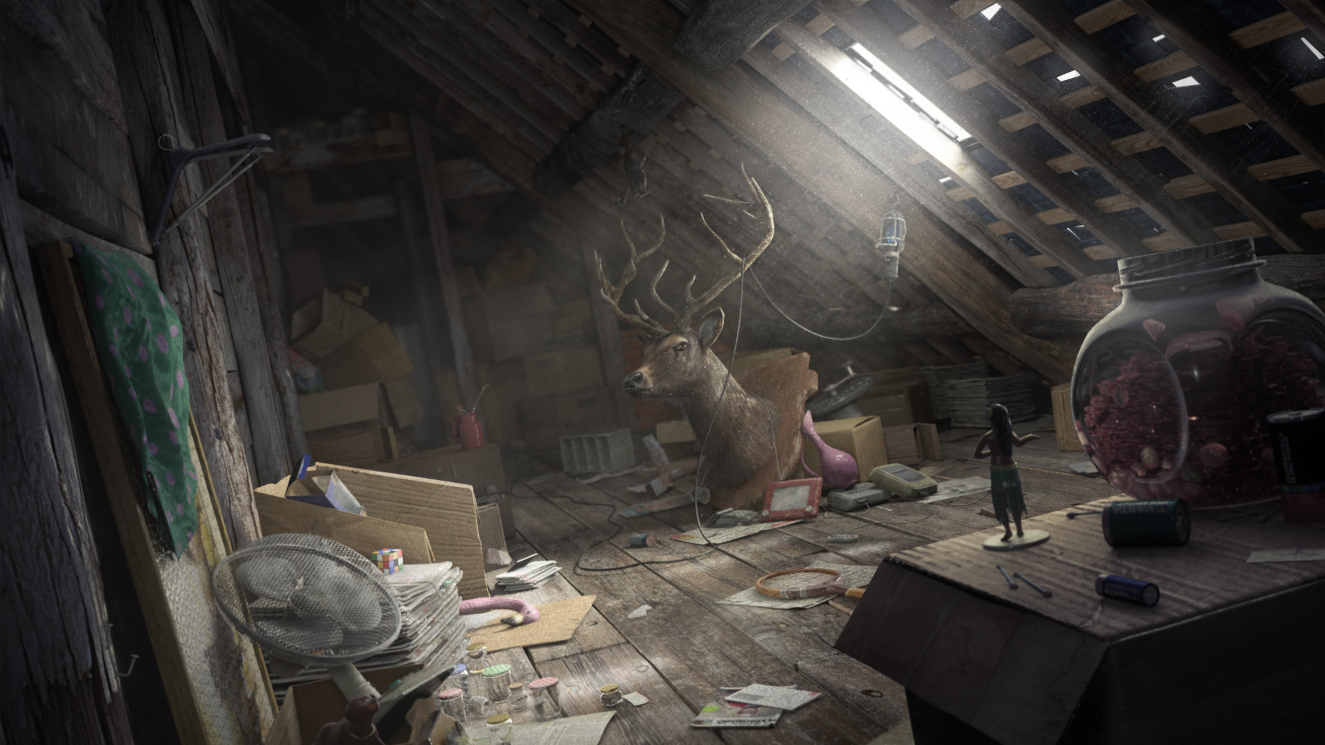ArtStation - Hoarder's Attic