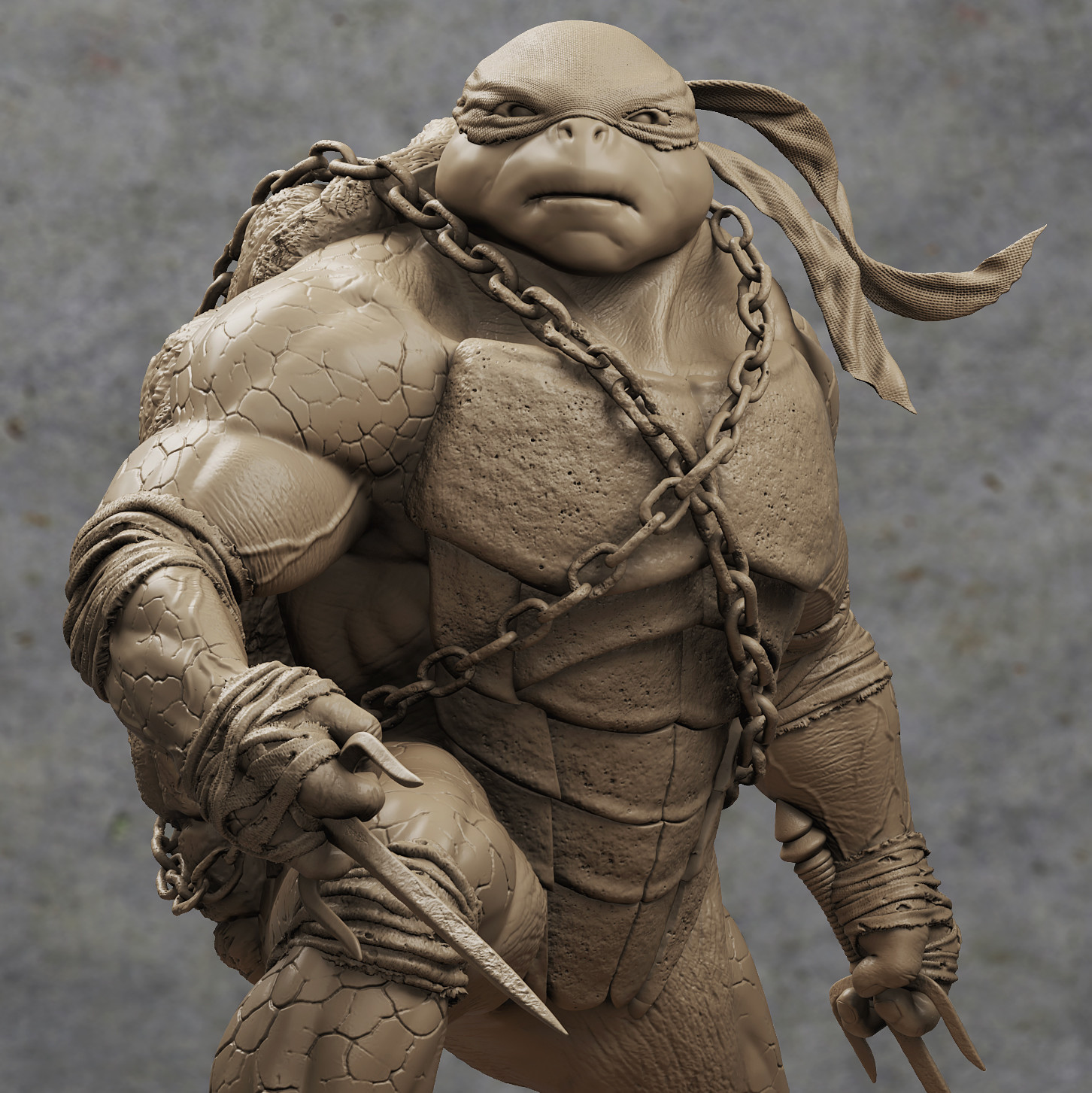ArtStation - My Statue TMNT "Raphael"