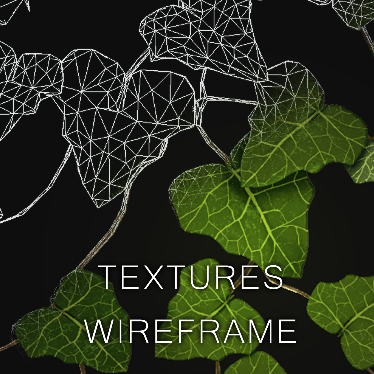 ArtStation - The Courtyard : Wireframe, Textures and Triangle Count