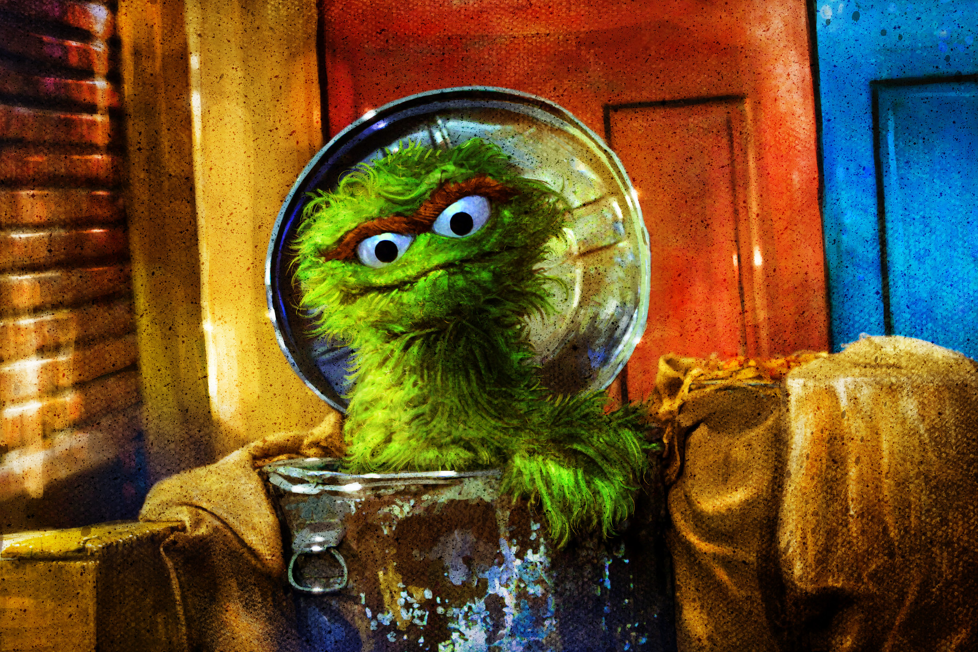 ArtStation - OSCAR THE GROUCH