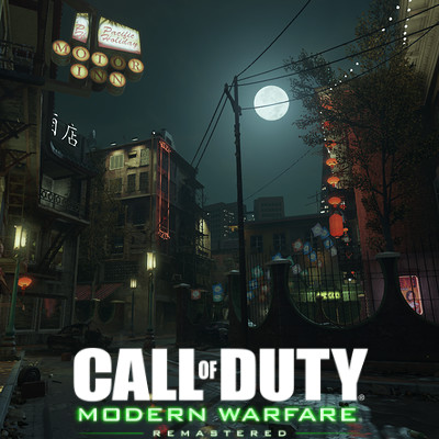 ArtStation - Call of Duty: Modern Warfare Remastered MP_Chinatown (2016)