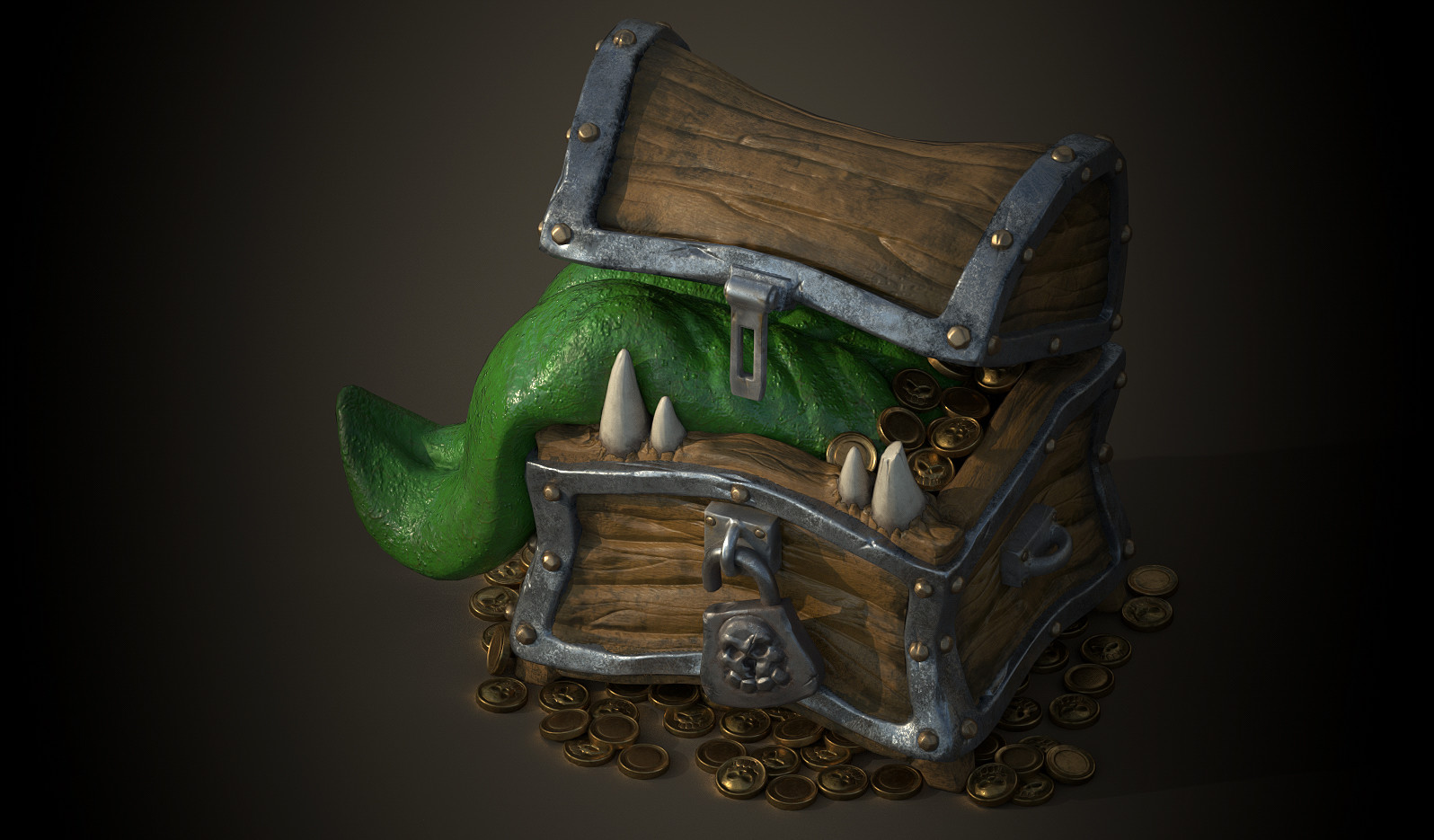ArtStation - Stylized Mimic Practice