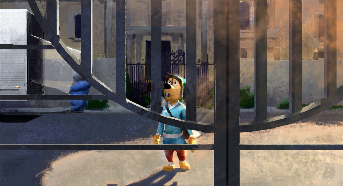 ArtStation - Rock Dog Color Keys