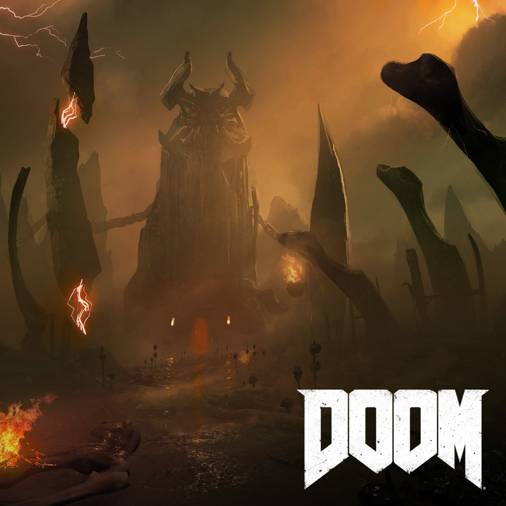 ArtStation - DOOM - Hell Atmosphere
