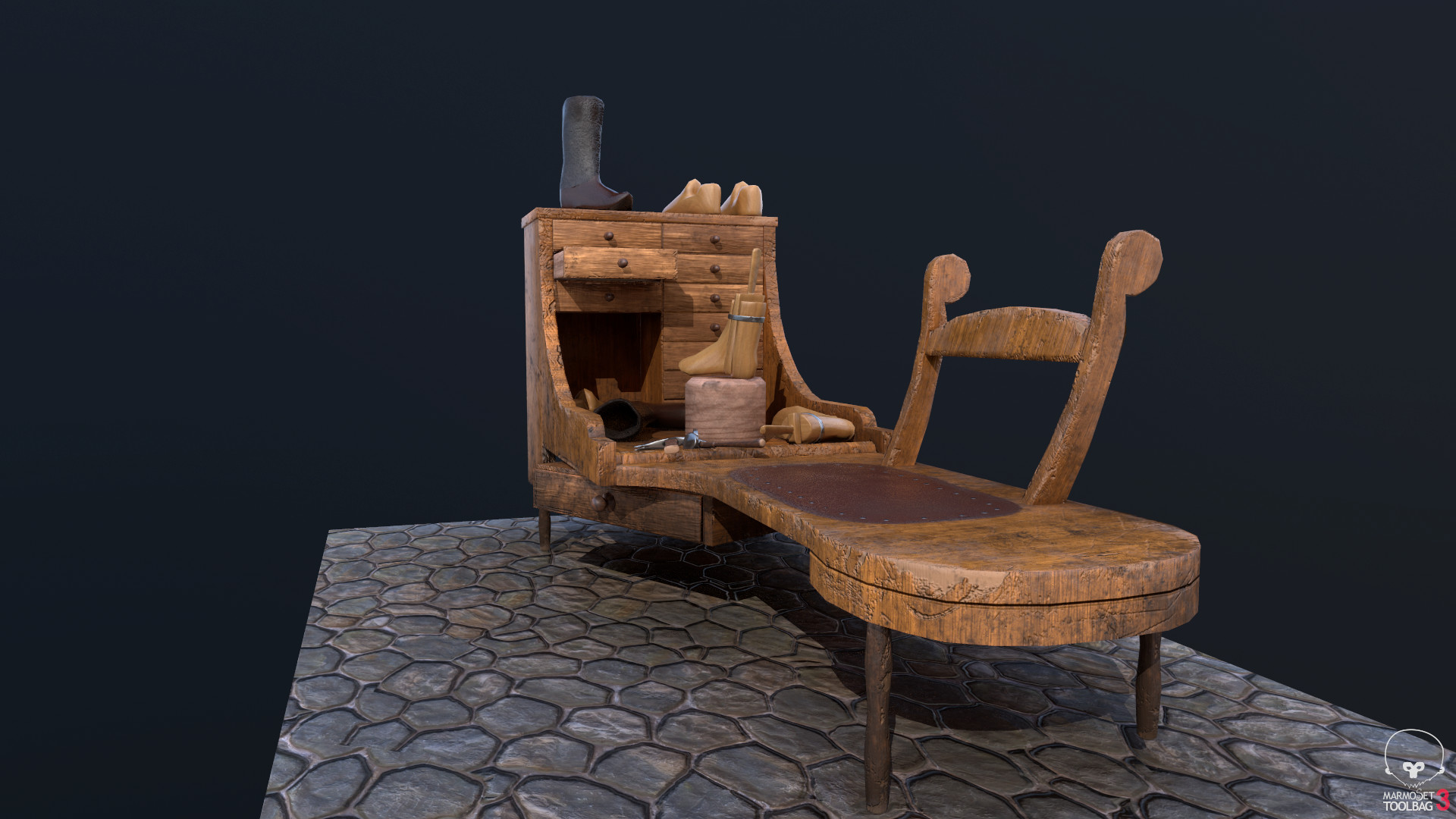ArtStation - Shoemaker seat