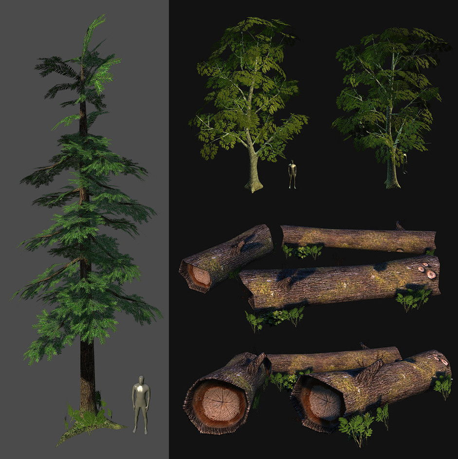 ArtStation - Game Art Vegetation