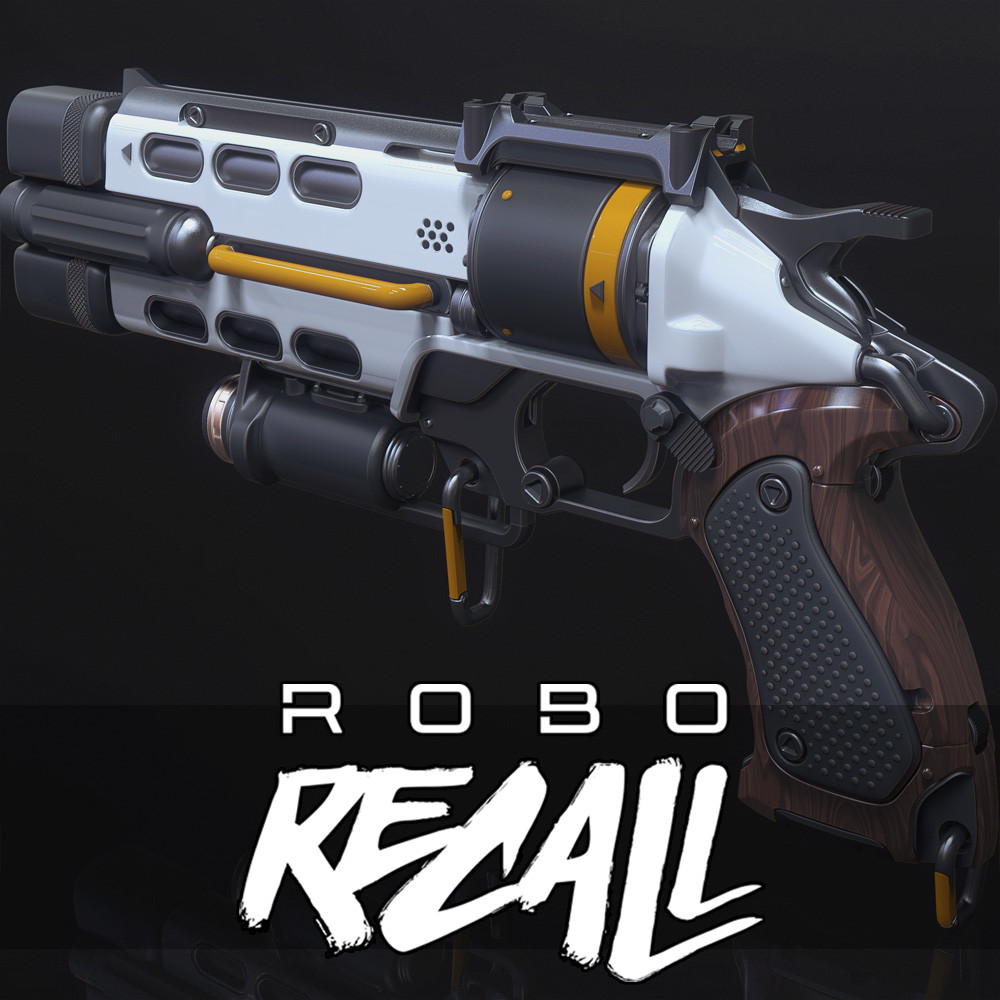 ArtStation - Robo Recall - Revolver