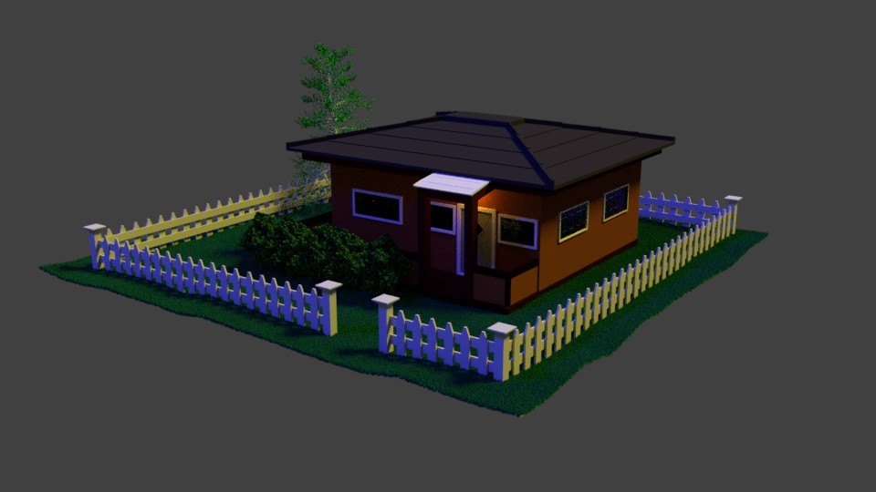 ArtStation - 1st House Model