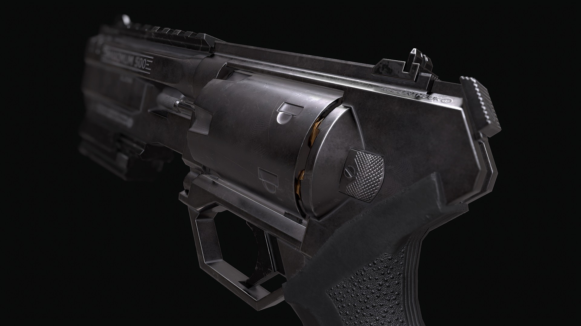 ArtStation - M500 Revolver