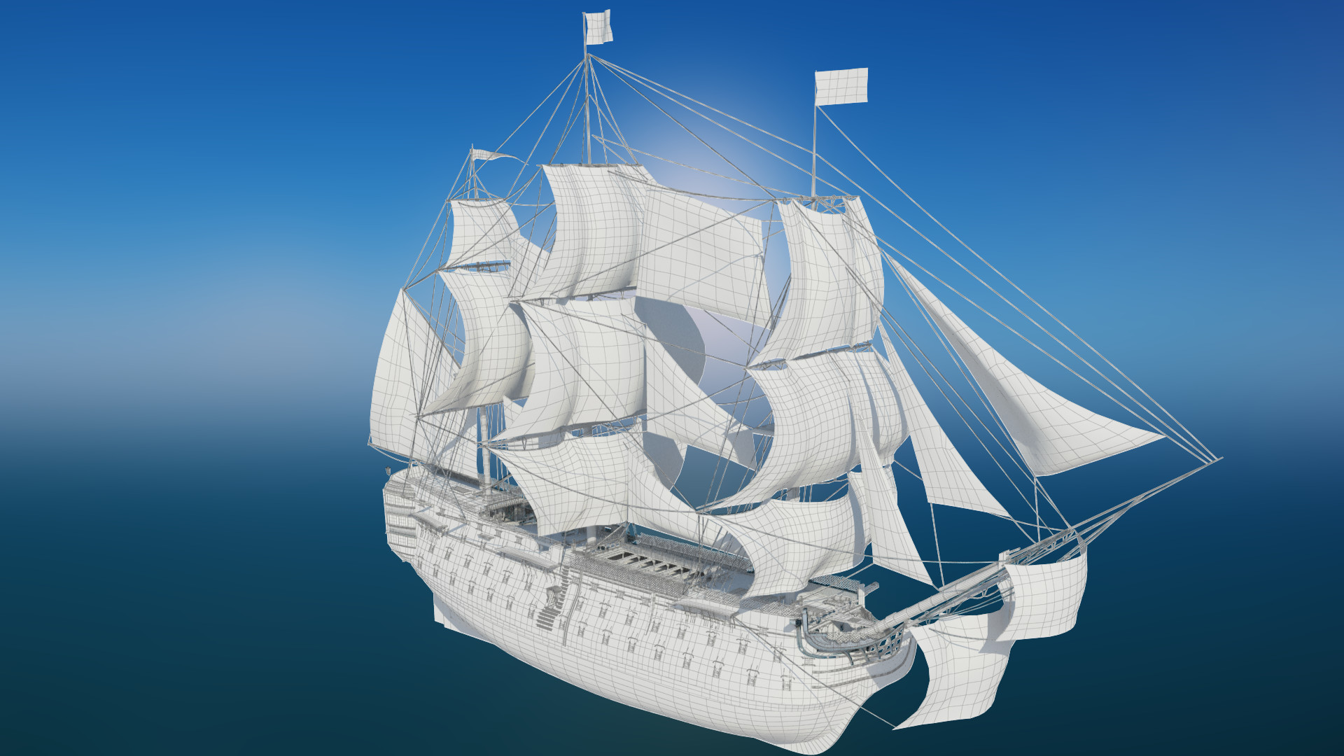 ArtStation - (WIP) HMS Victory