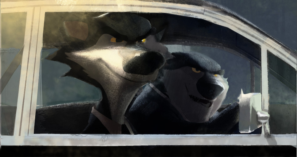 ArtStation - Rock Dog Color Keys