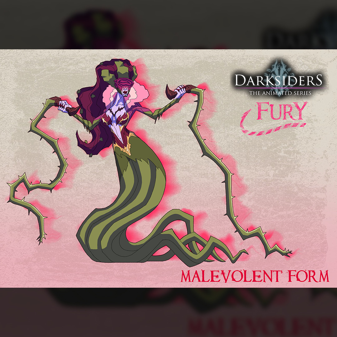 ArtStation - Darksiders Fury Malevolent Form