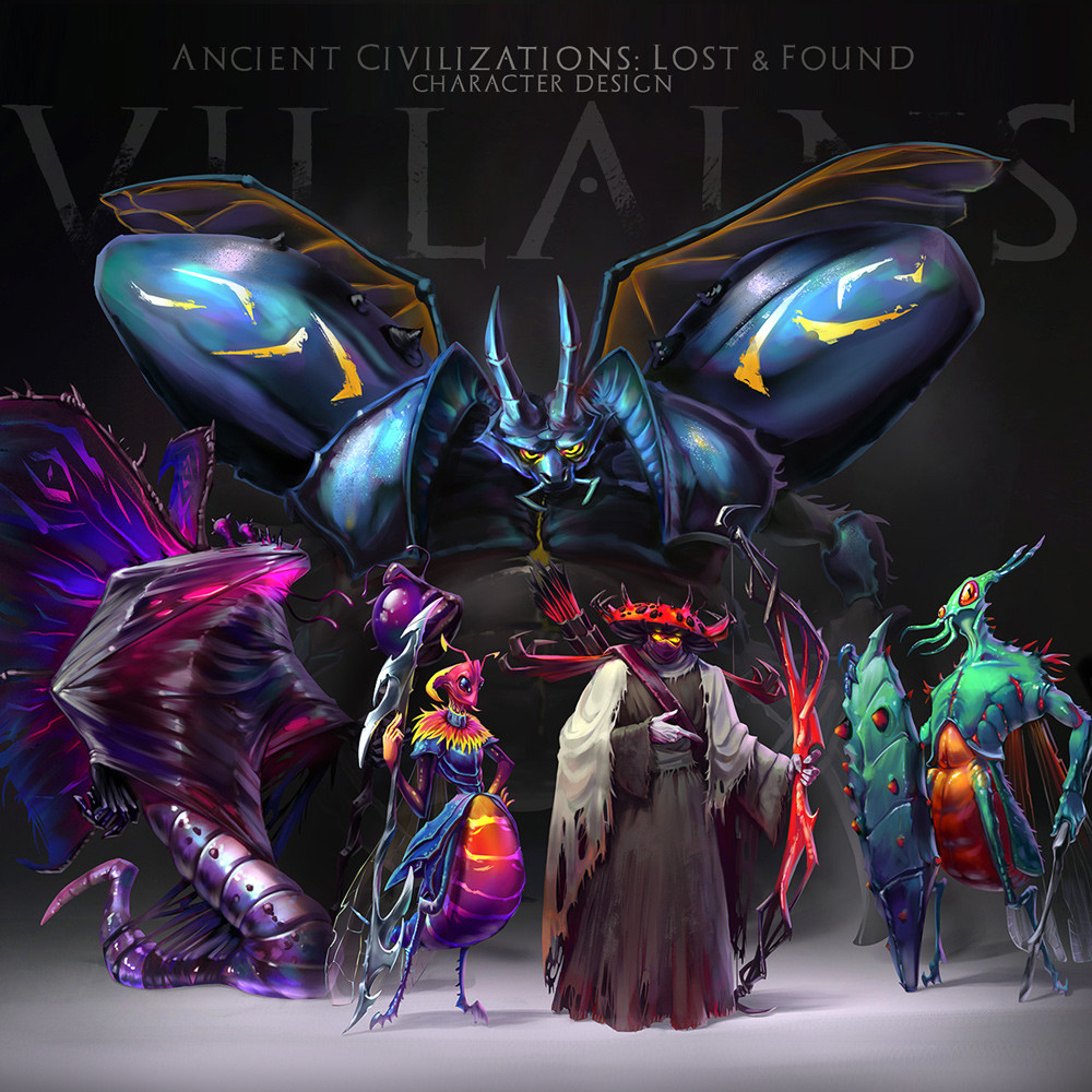 ArtStation - Villains of Bermudonia