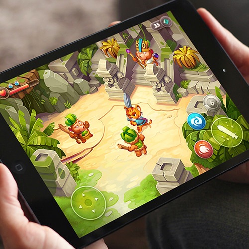 ArtStation - Treasure Hunter - UI and Environments