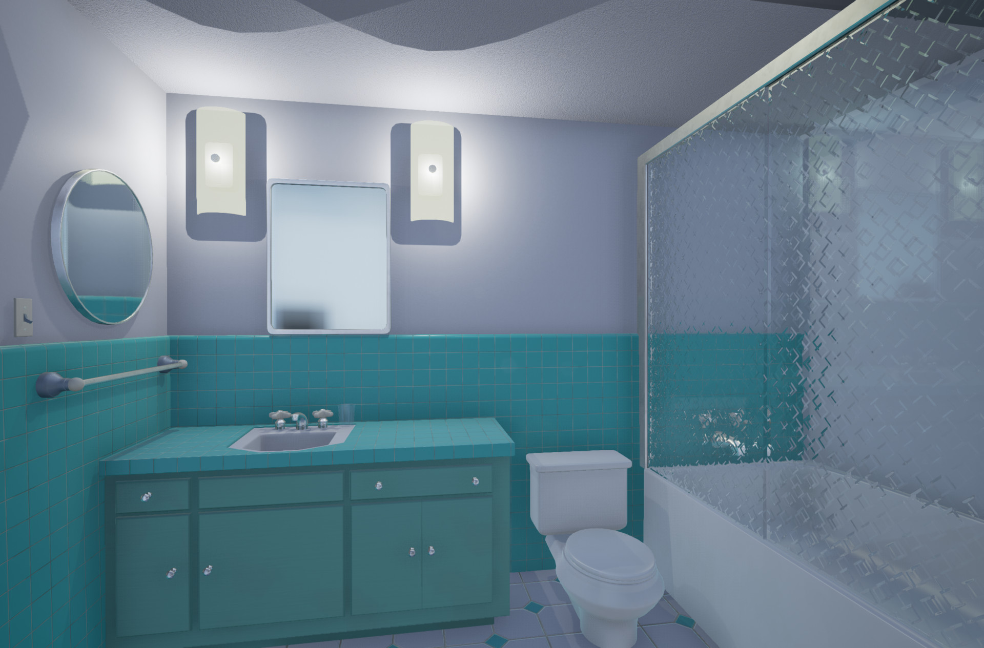 ArtStation - Bathroom