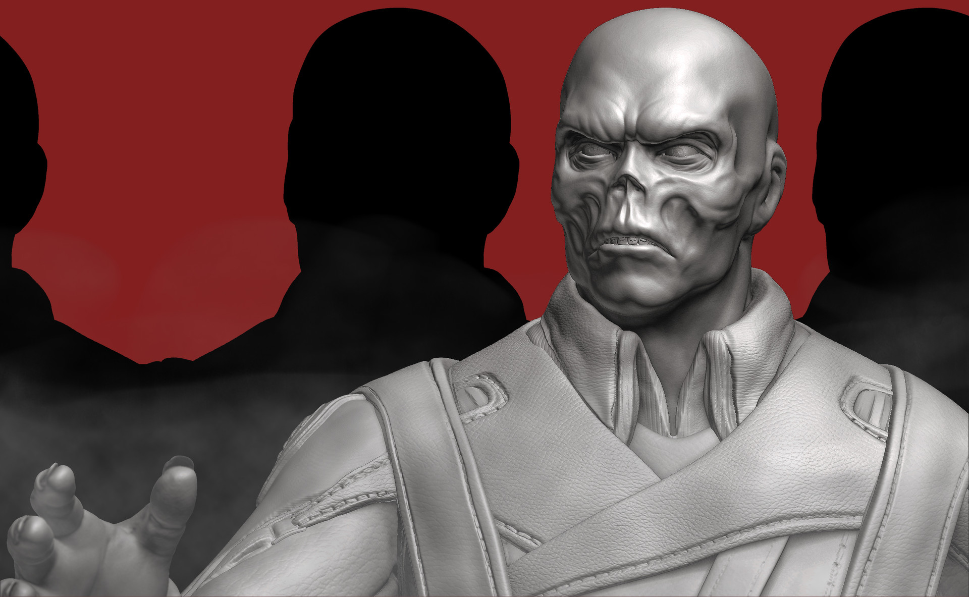 ArtStation - RED SKULL