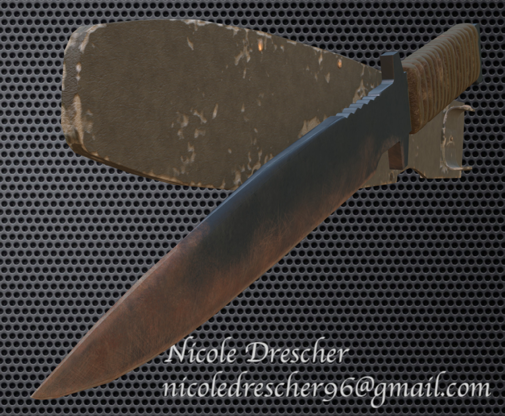 ArtStation - Knife Prop