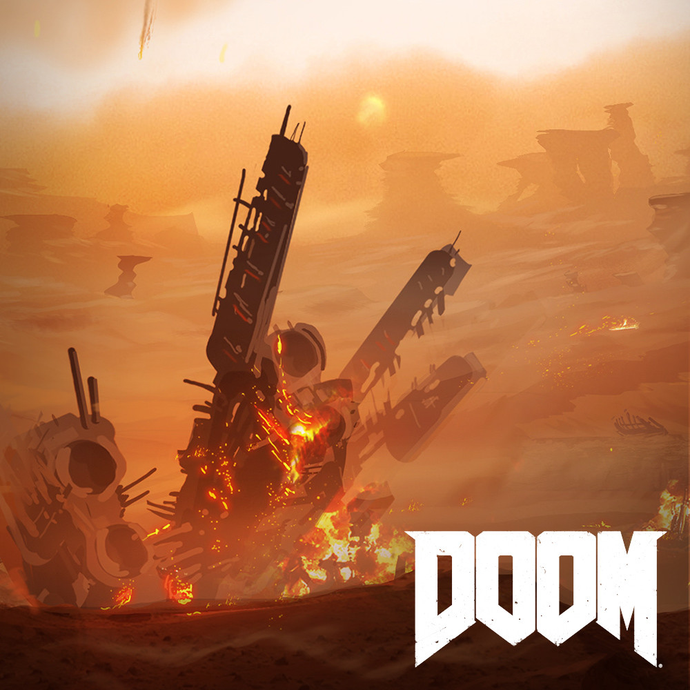 ArtStation - DOOM - Opening Vista