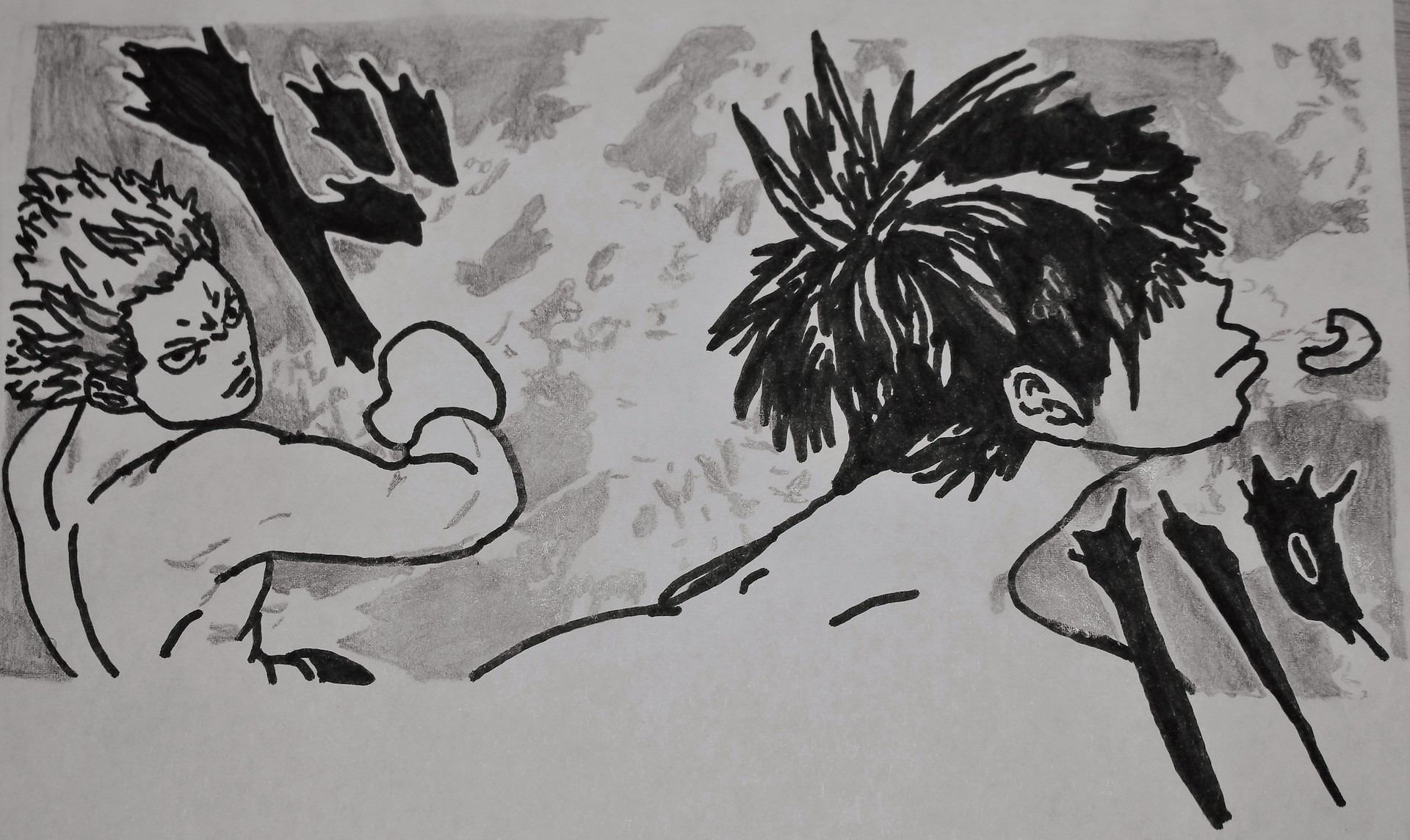 ArtStation - Fight Scene