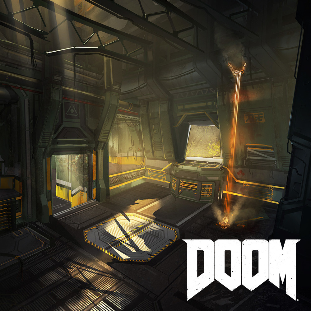 ArtStation - DOOM - Molten DLC