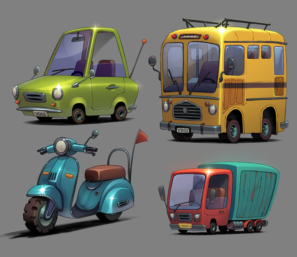 ArtStation - Vehicles_Design
