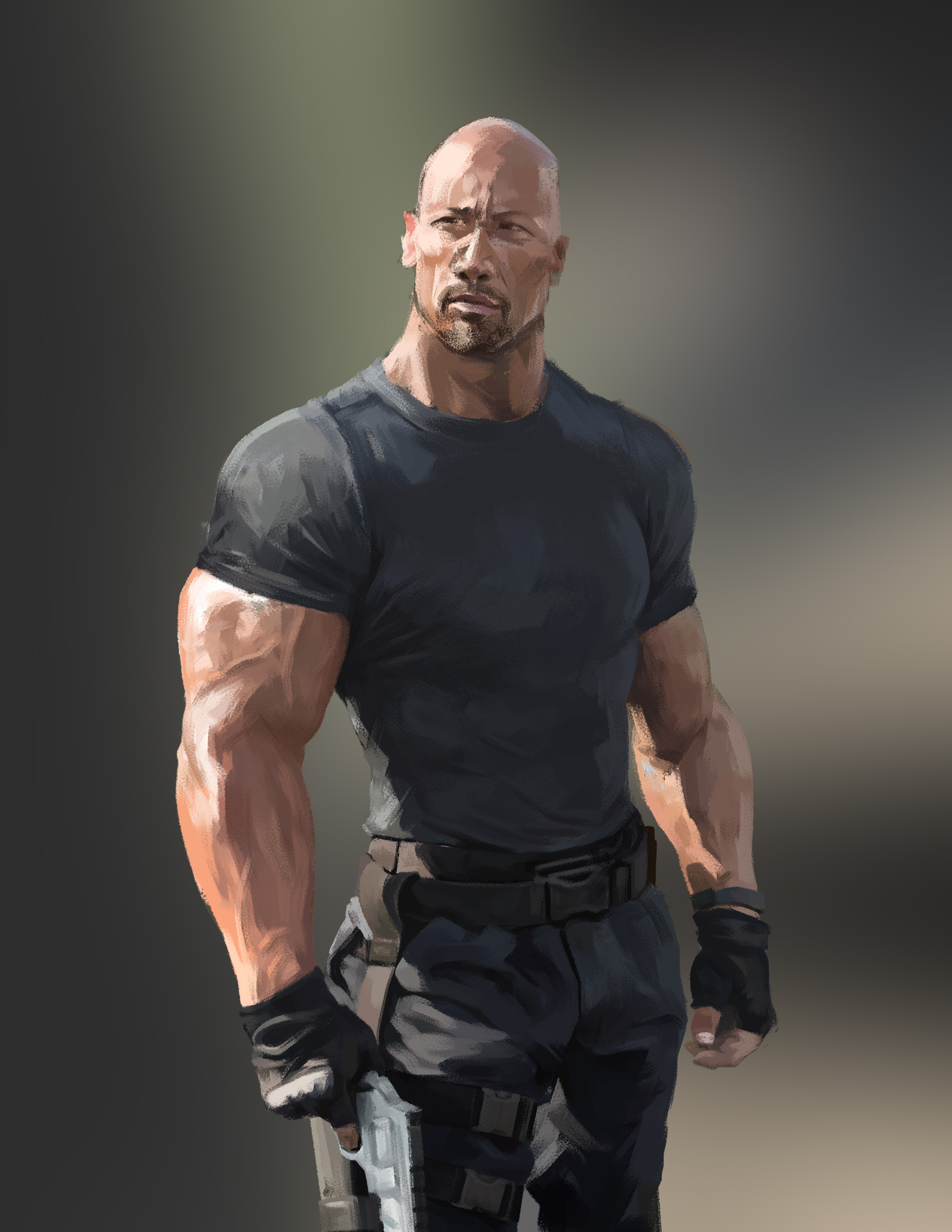 ArtStation - The Rock