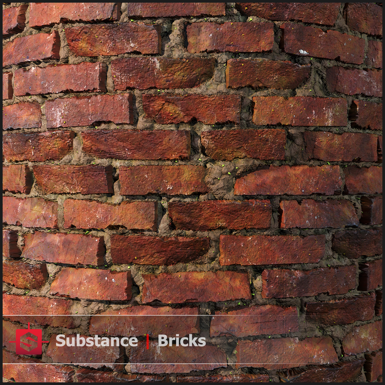 ArtStation - Substance Designer | Procedural Bricks