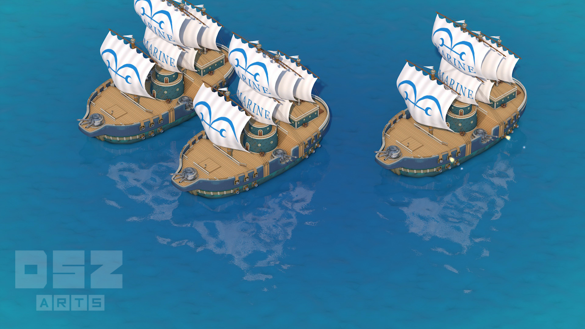 ArtStation - Marine Warship