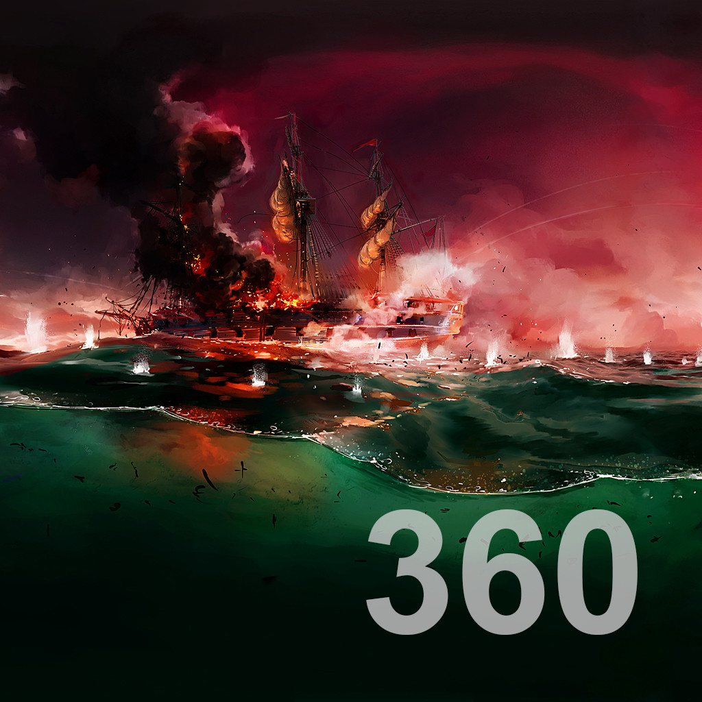 ArtStation - 360 naval battle