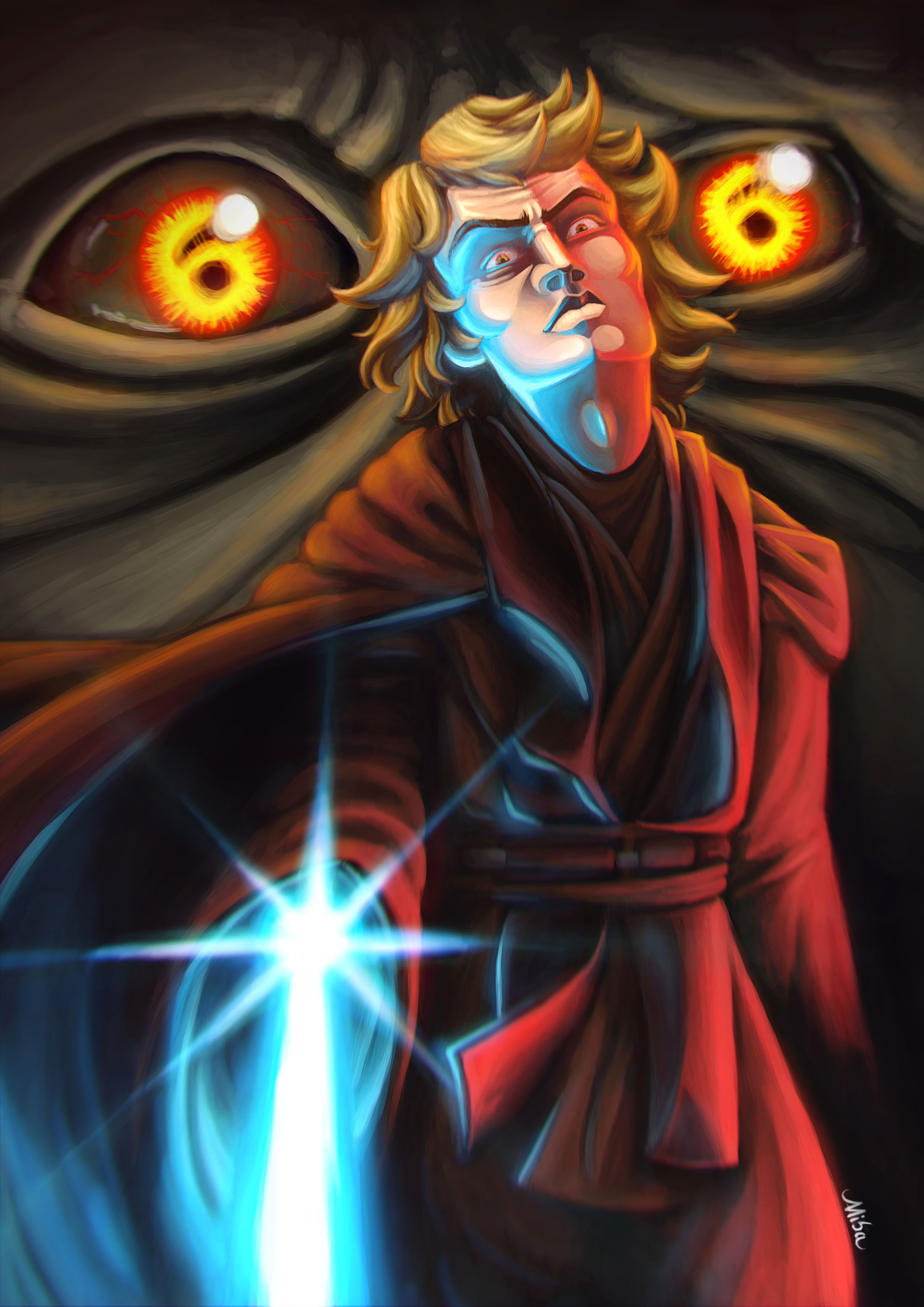 ArtStation - Anakin and the order 66