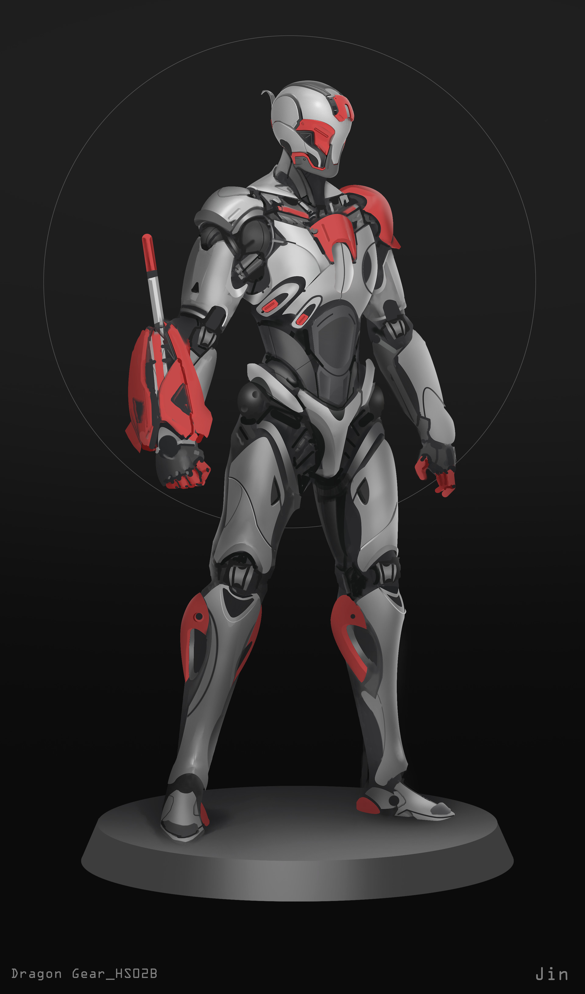 ArtStation - Dragon Gear HS02