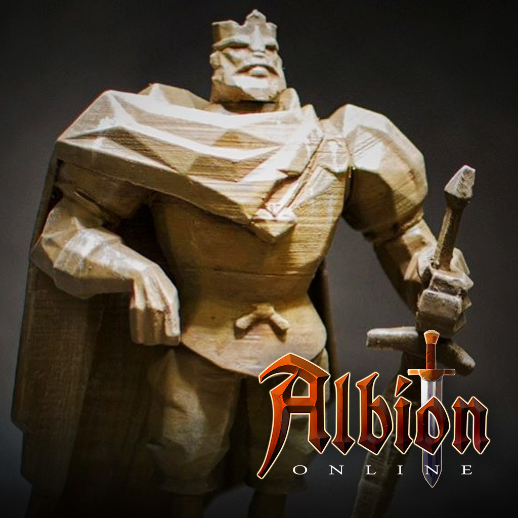 ArtStation - Albion Online : 3d printed Statue