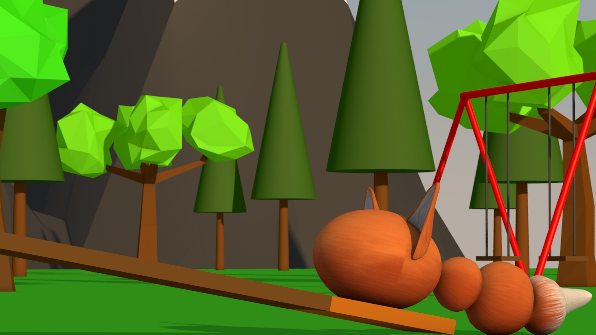 ArtStation - Flying Fox Animation