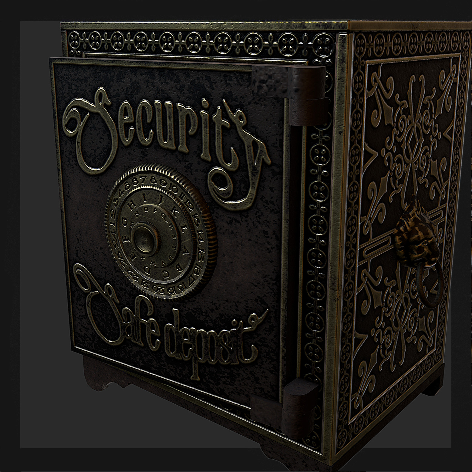 ArtStation - Security safe deposit box