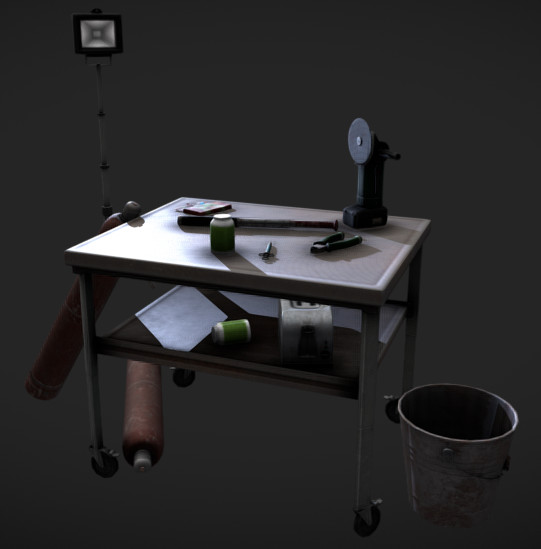 Marcel Gohr - Asset compilation of my latest project "Secret"