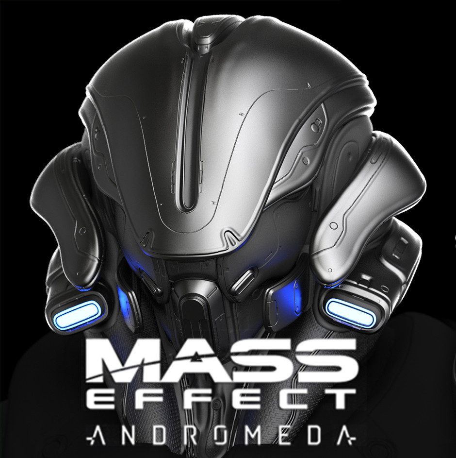 ArtStation - Mass Effect: ANDROMEDA Angara Helm and padding armor Hi Res