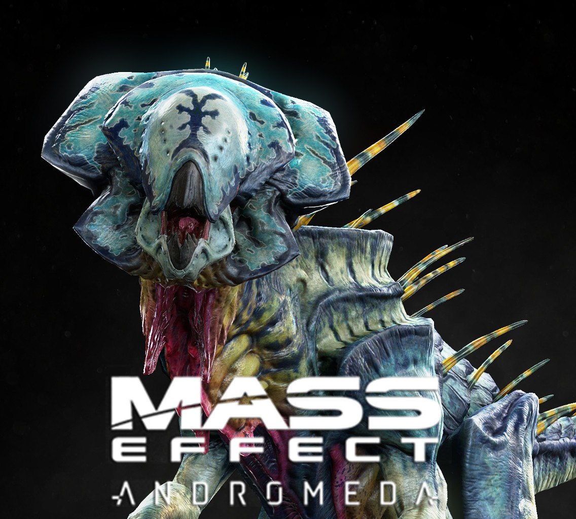 ArtStation - Mass Effect: ANDROMEDA Ambient Creature In-game