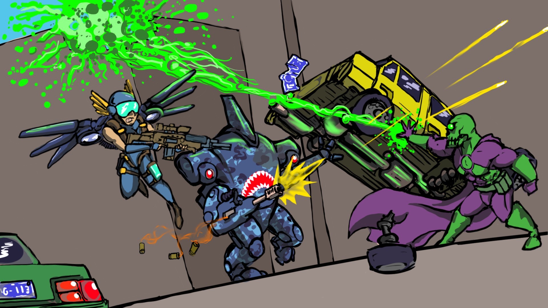 ArtStation - Costumed Aggression