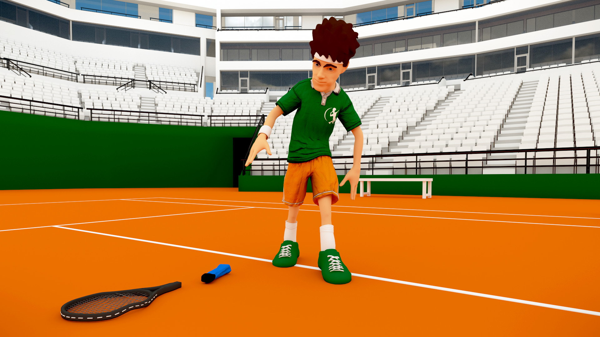 ArtStation - Tennis Court