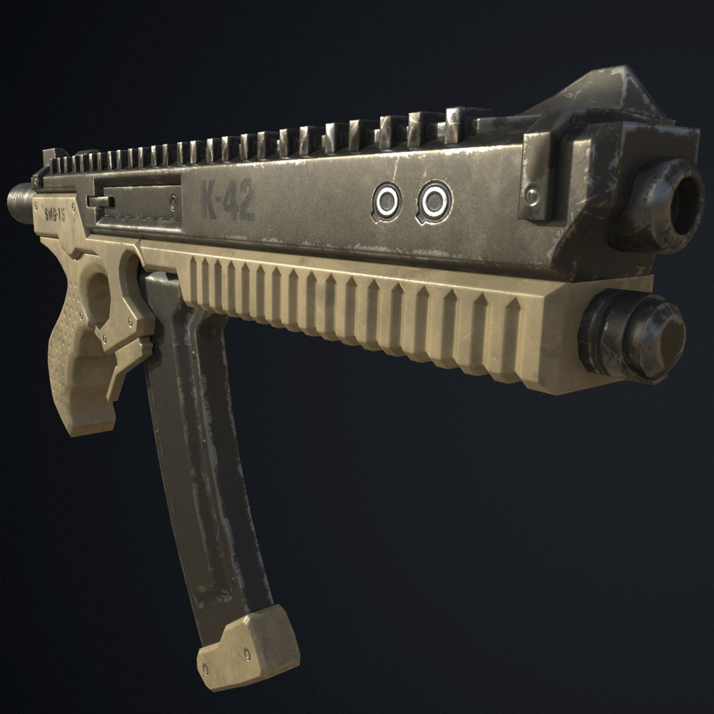 ArtStation - K-42 SMG