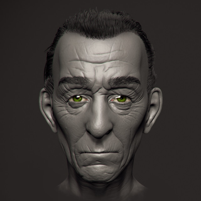 ArtStation - grand master Head(wip)