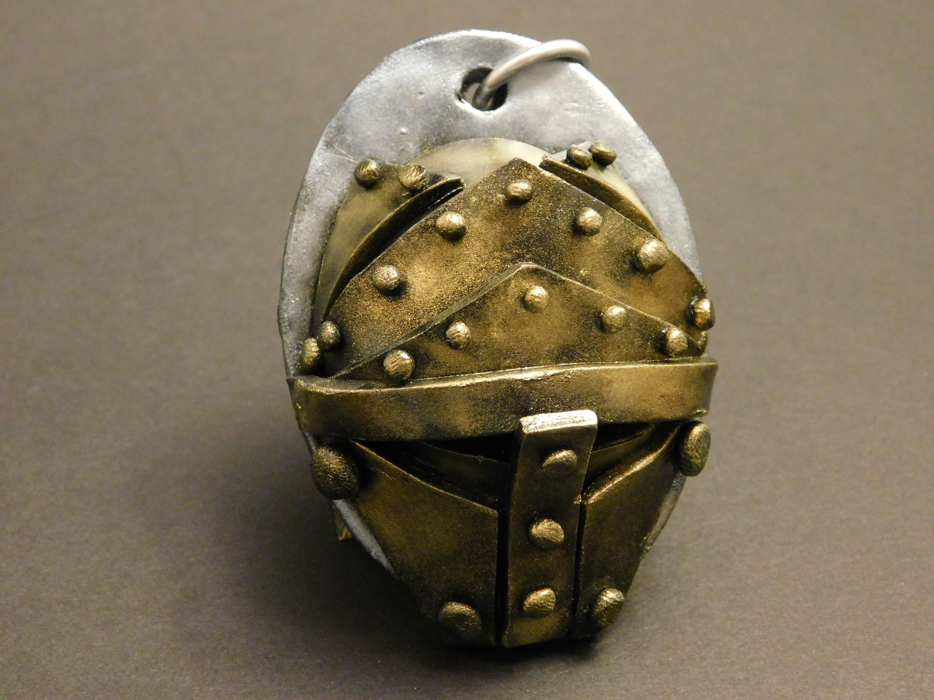 ArtStation - Gold Studded Helm