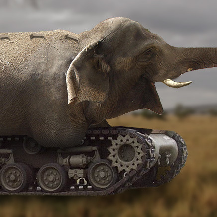 ArtStation - Secret tank in utopia WW2