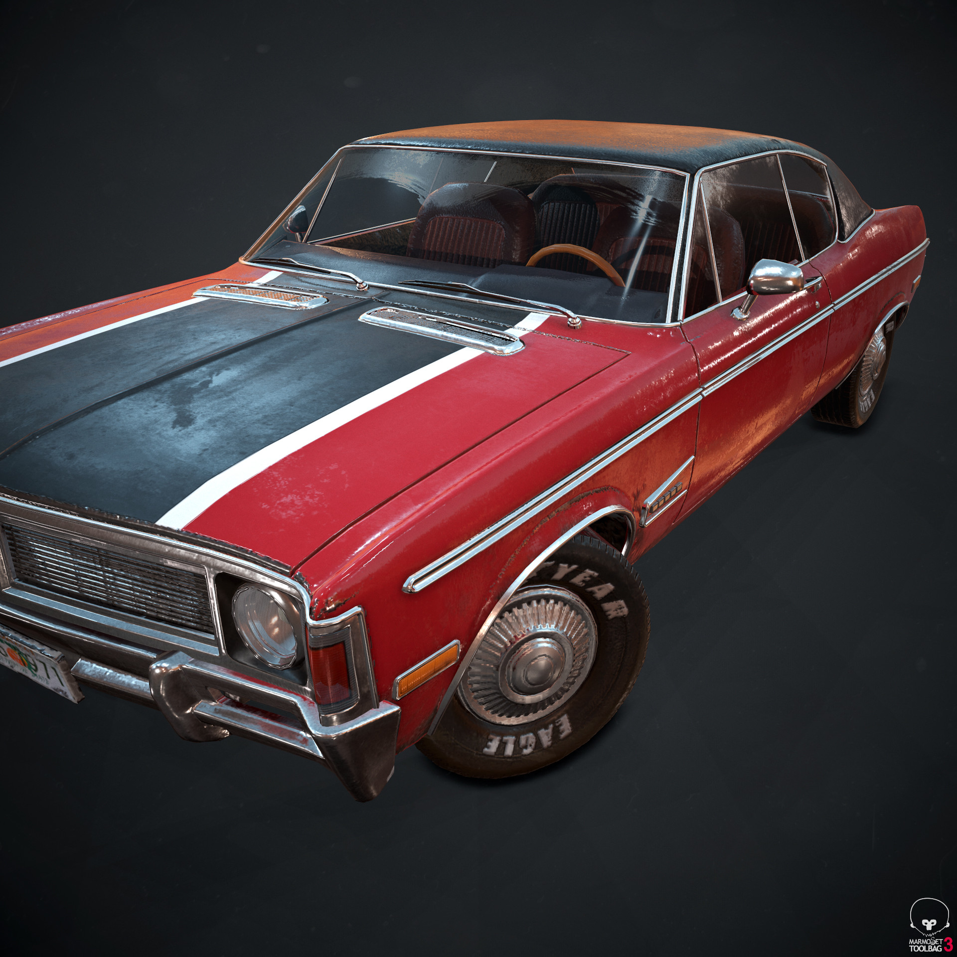 ArtStation - 1970 Rambler Rebel