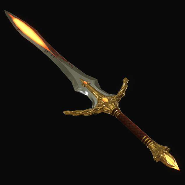 ArtStation - Elven Sword