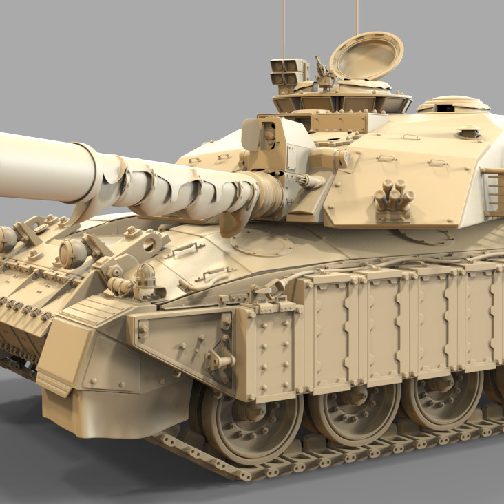 ArtStation - The Main Battle Tank