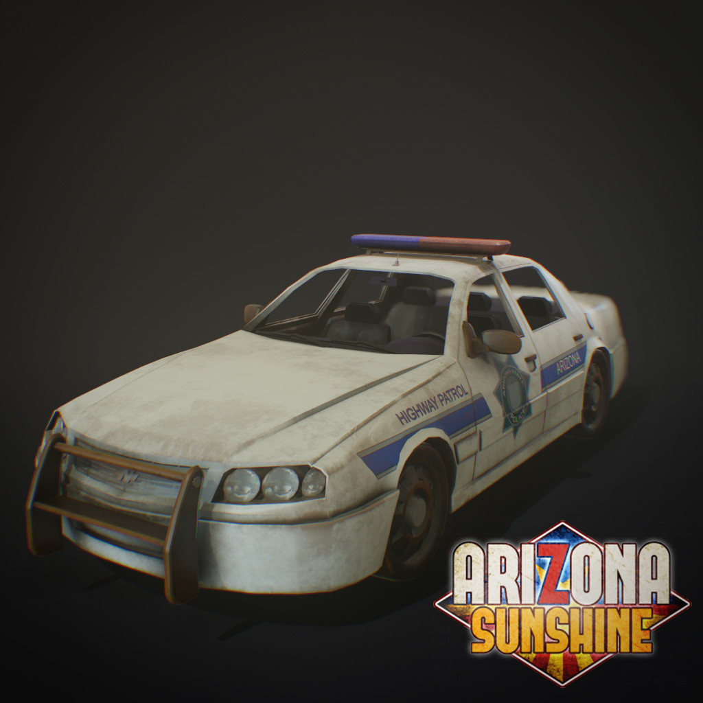 ArtStation - Arizona Sunshine - Police Car
